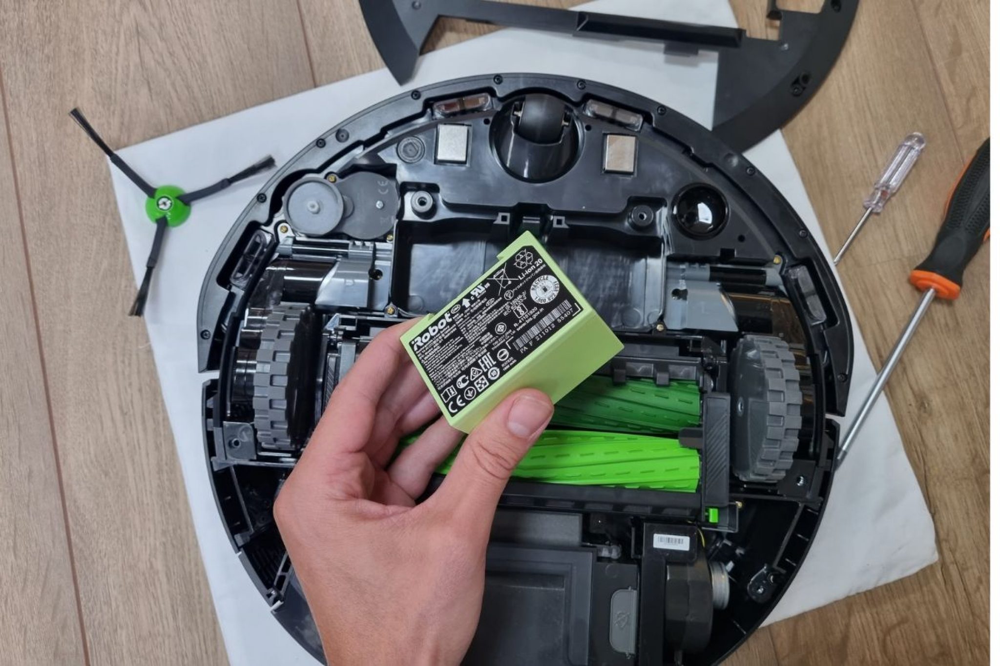 Cambiar Bateria Roomba plan Paso A Paso Vacuumtester Cambiar Bateria Roomba plan Paso A Paso Vacuumtester